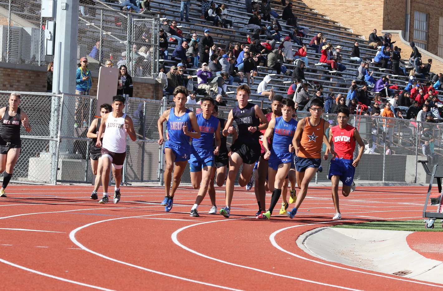Boys Track and Field Top 10 Times and Distances, Week 3 – El Paso Running