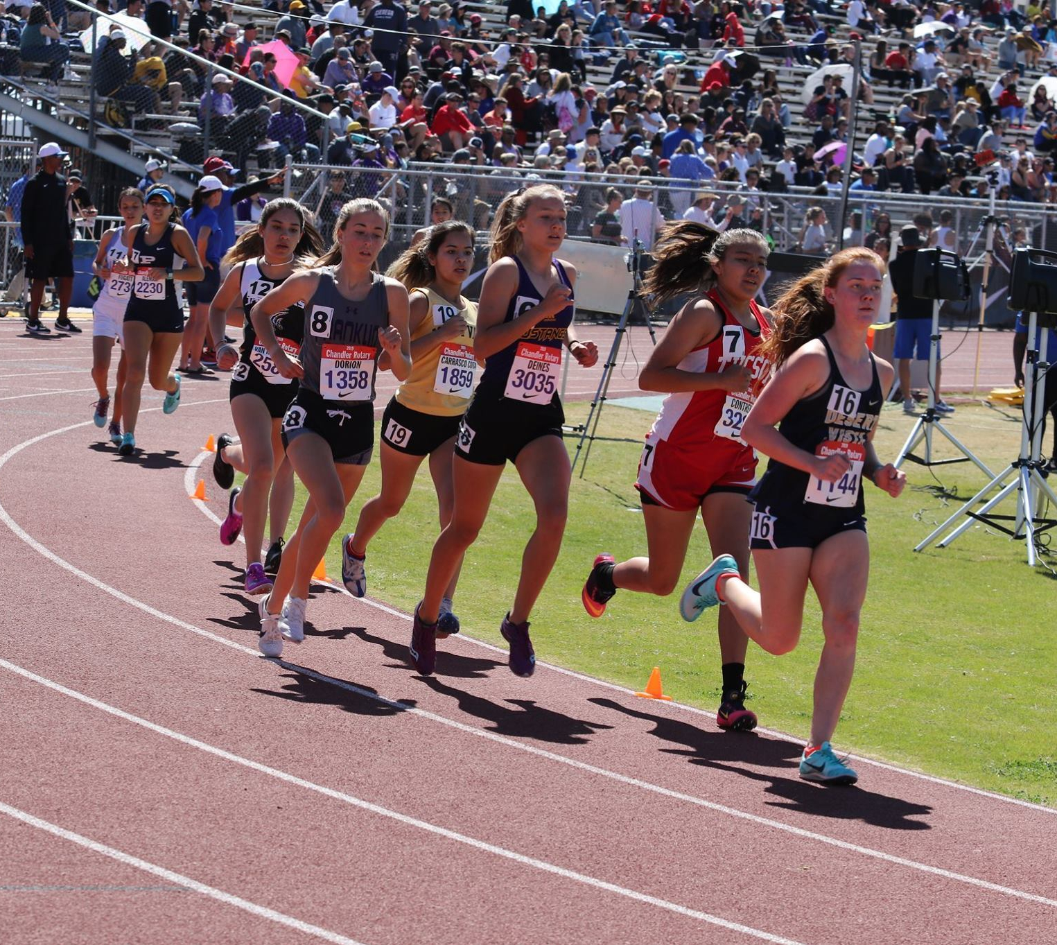 Girls Track and Field Top 10 Times and Distances, Week 7 – El Paso Running